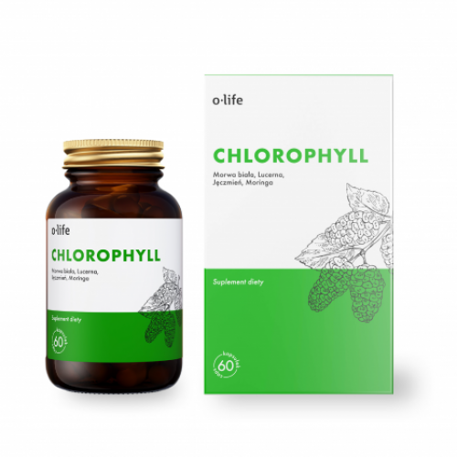 Chlorophyll - Chlorofil - Morwa biała, Lucerna, Jęczmień, Moringa ...
